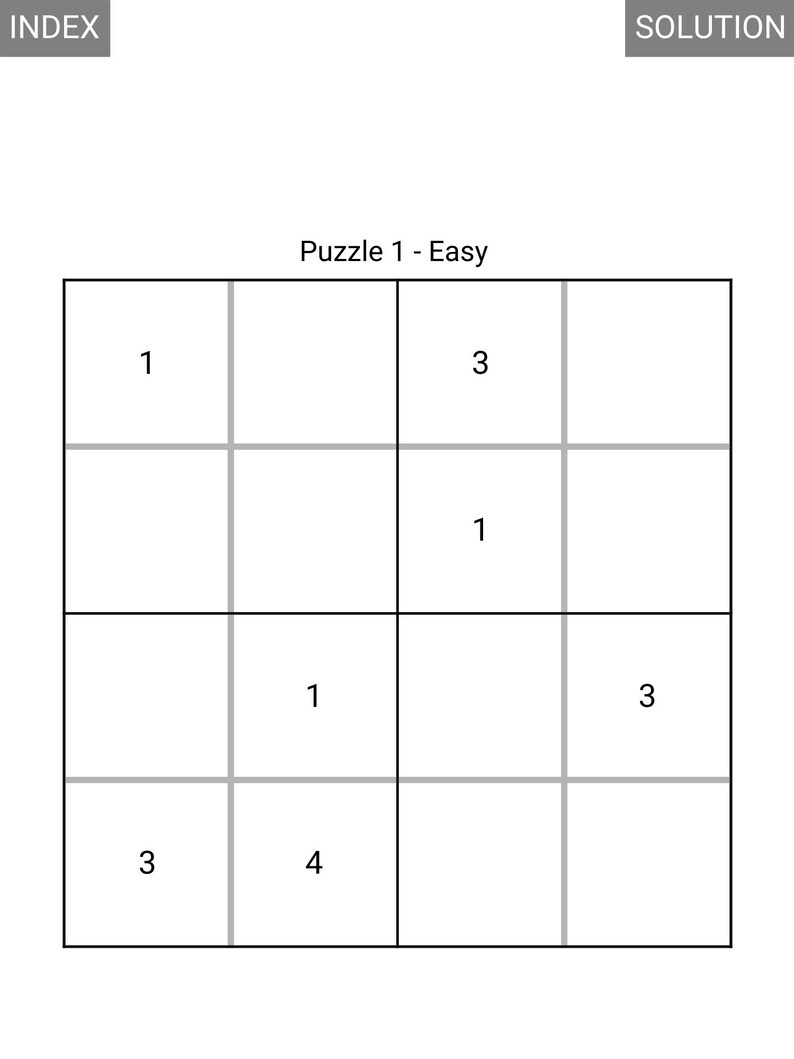 Sudoku Escape-300 Puzzles for All Levels, Works With Goodnotes, Penly ...