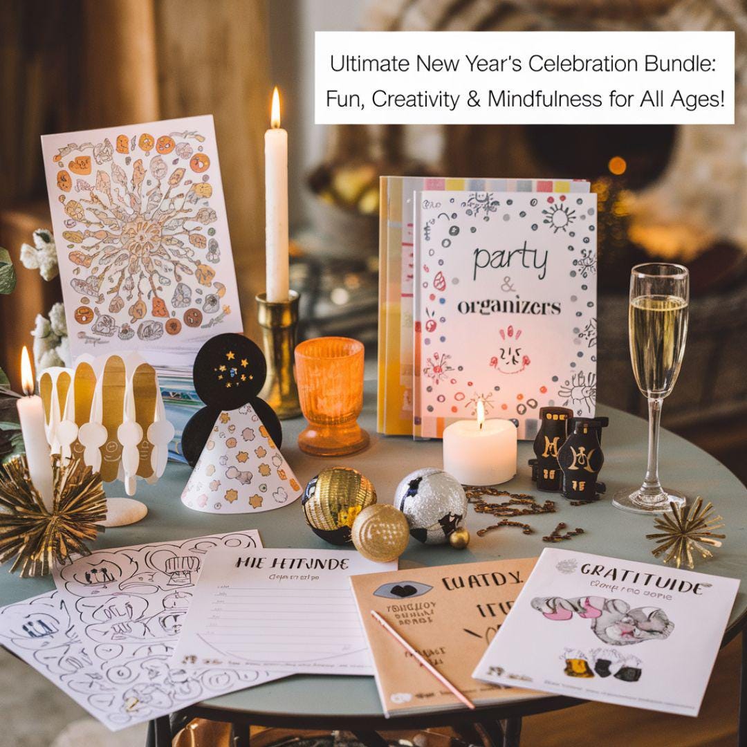 Ultimate New Year's Celebration Bundle: Fun, Creativity & Mindfulness ...
