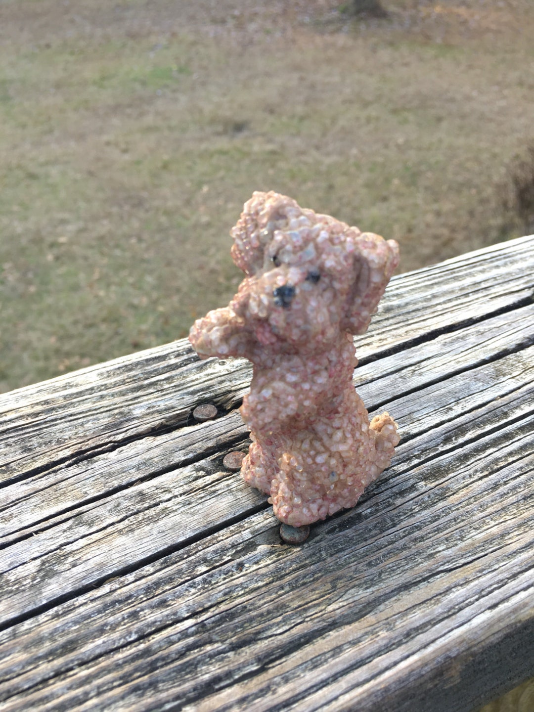 Pico China Sugared Dog Figurine Dog on Hind Legs Made in Japan - Etsy