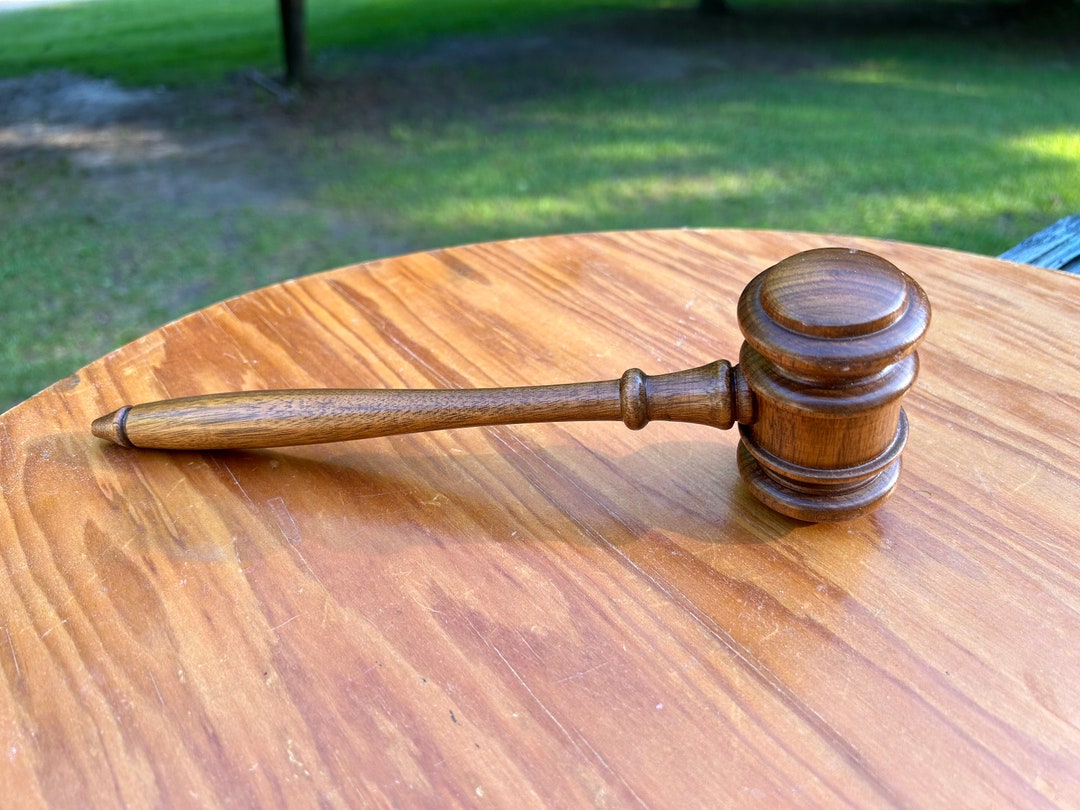 Wooden Judges Gavel Order in the Court Guilty or Not Guilty Farmhouse ...