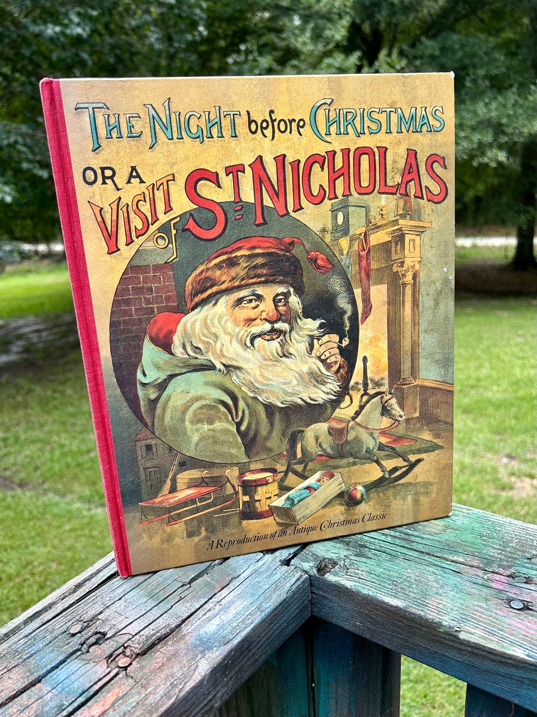 The Night Before Christmas or a Visit of St Nicholas Reproduction of ...