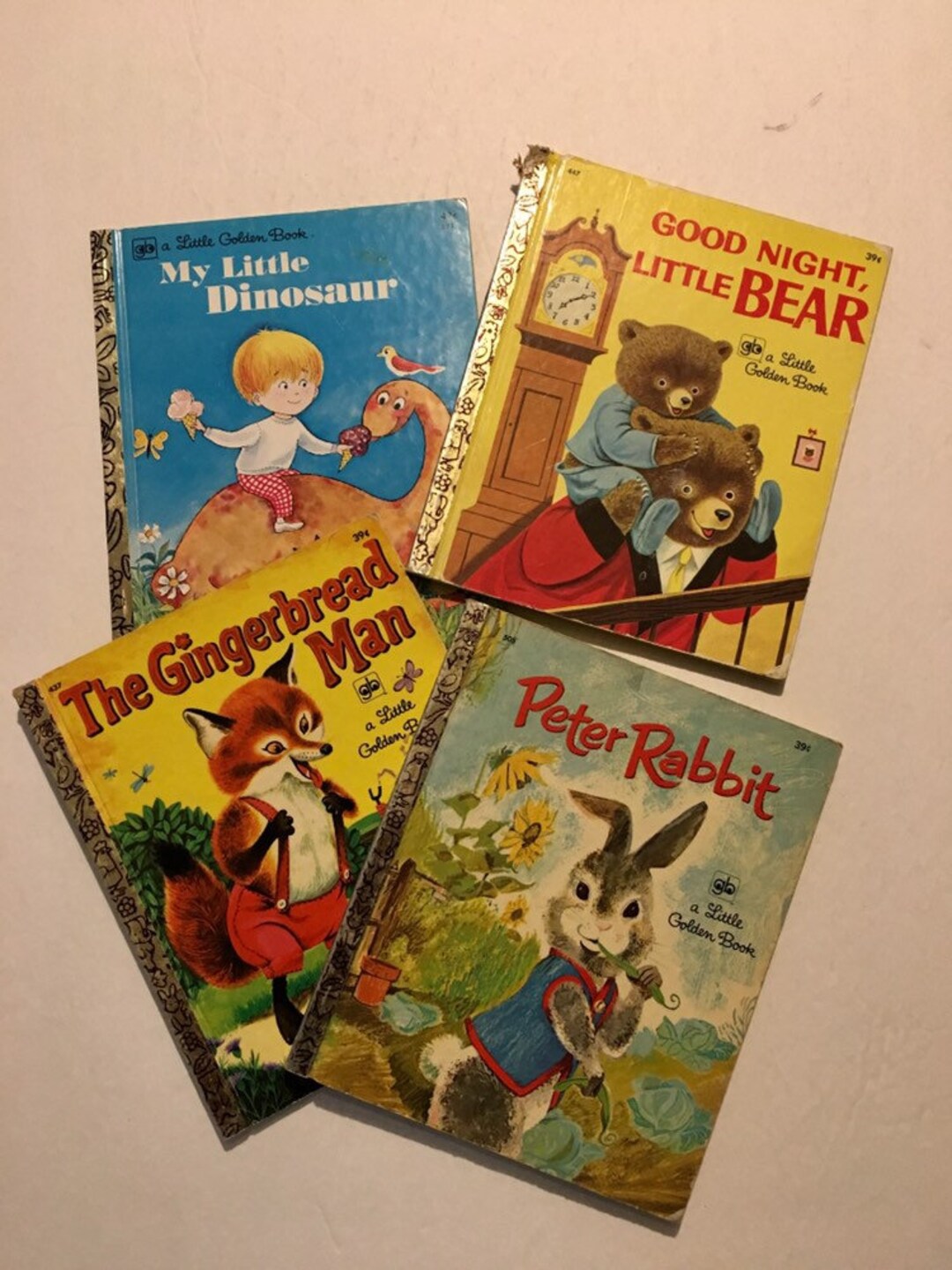 1 Little Golden Book, Peter Rabbit, Gingerbread Man, Vintage Storybook ...