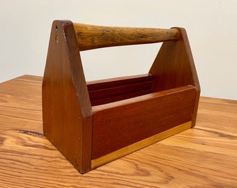 Wood Tool Caddy | Etsy