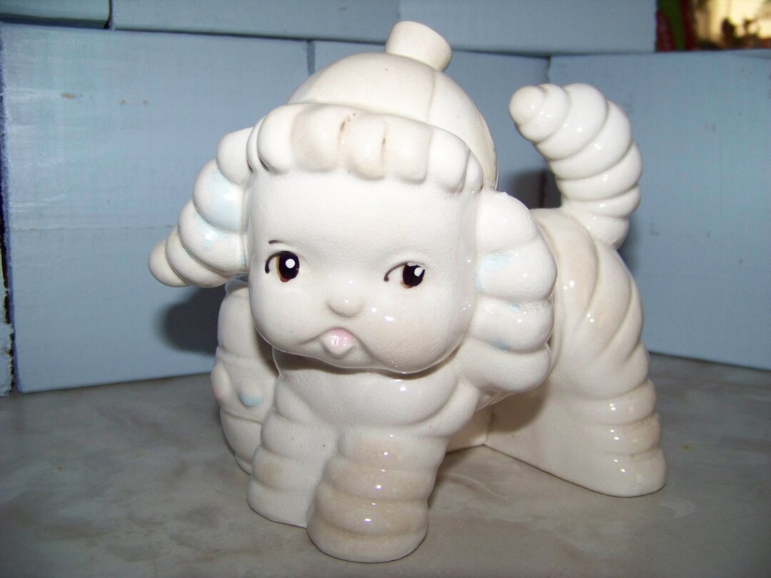 White Lamb Planter Sheep Planter Succulent Planter Nursery Decor Baby ...