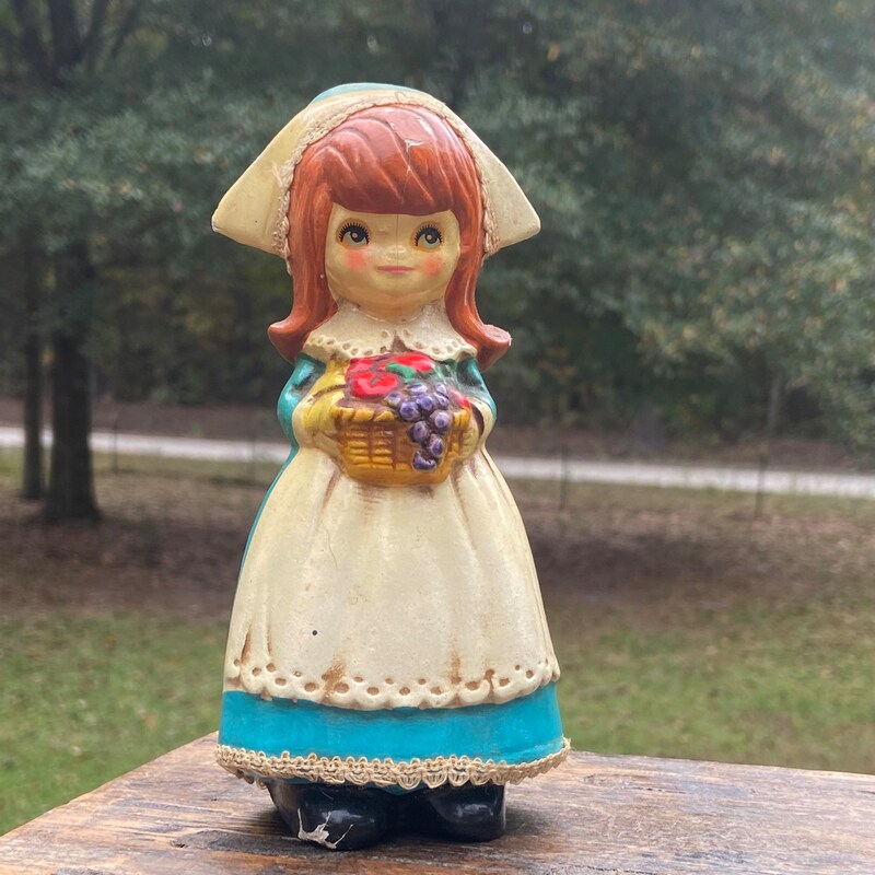 Pilgrim Girl Art - Etsy