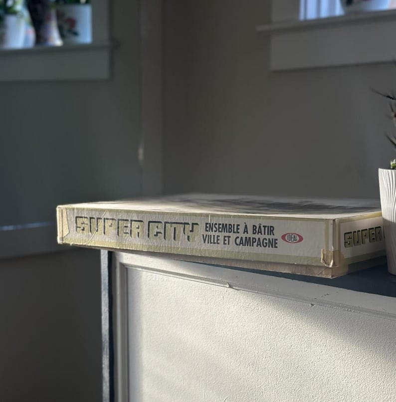 1967 Ideal Toys Super City Builder Construction (with Original ...