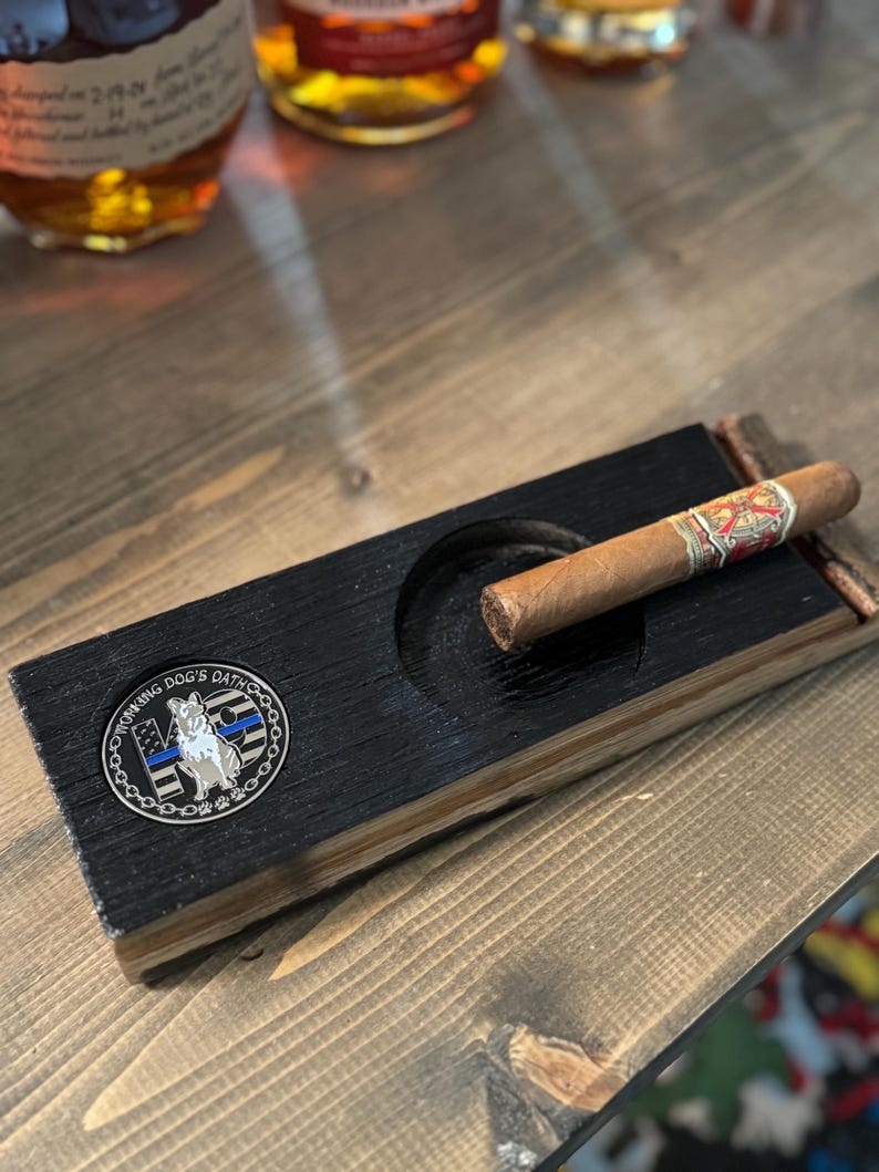 Cigar and Challenge Coin Holder - Etsy