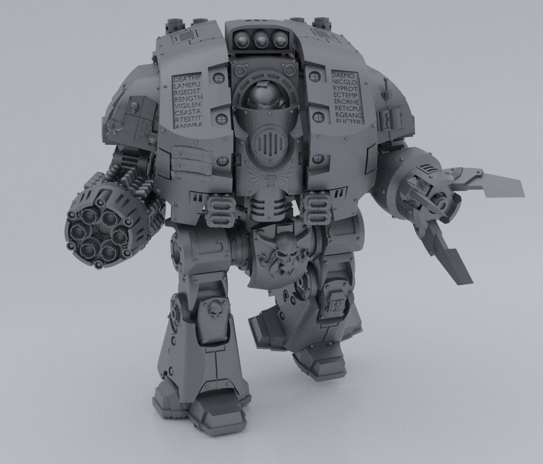 Dreadnought Stl File Warhammer 40k - Etsy