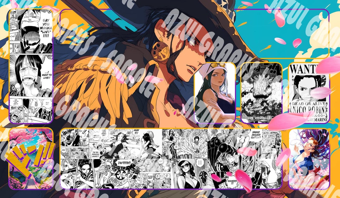 Nico Robin Custom TCG Playing Mat Digital Download - Etsy