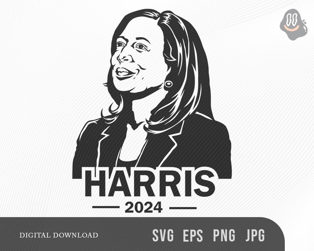 Kamala Harris 2024 Svg, Kamala Harris is My President Svg, Kamala ...