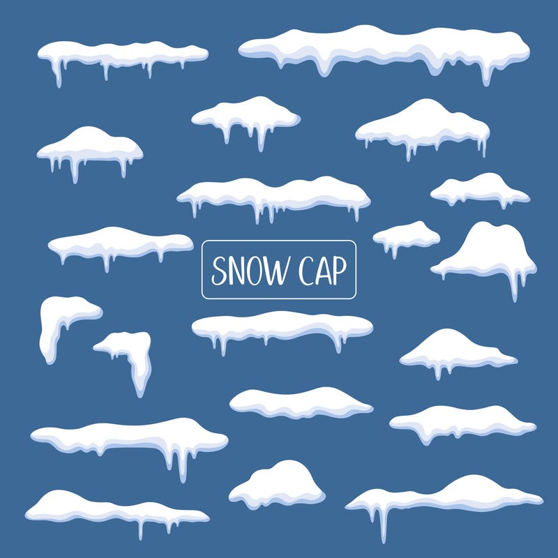 Snow Caps - Etsy