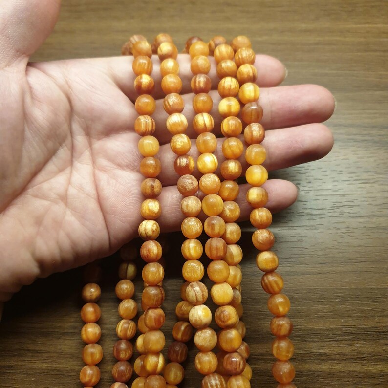 108 Bead 8mm Dragon Blood Rosary, Raw Dragon Blood Mala - Etsy