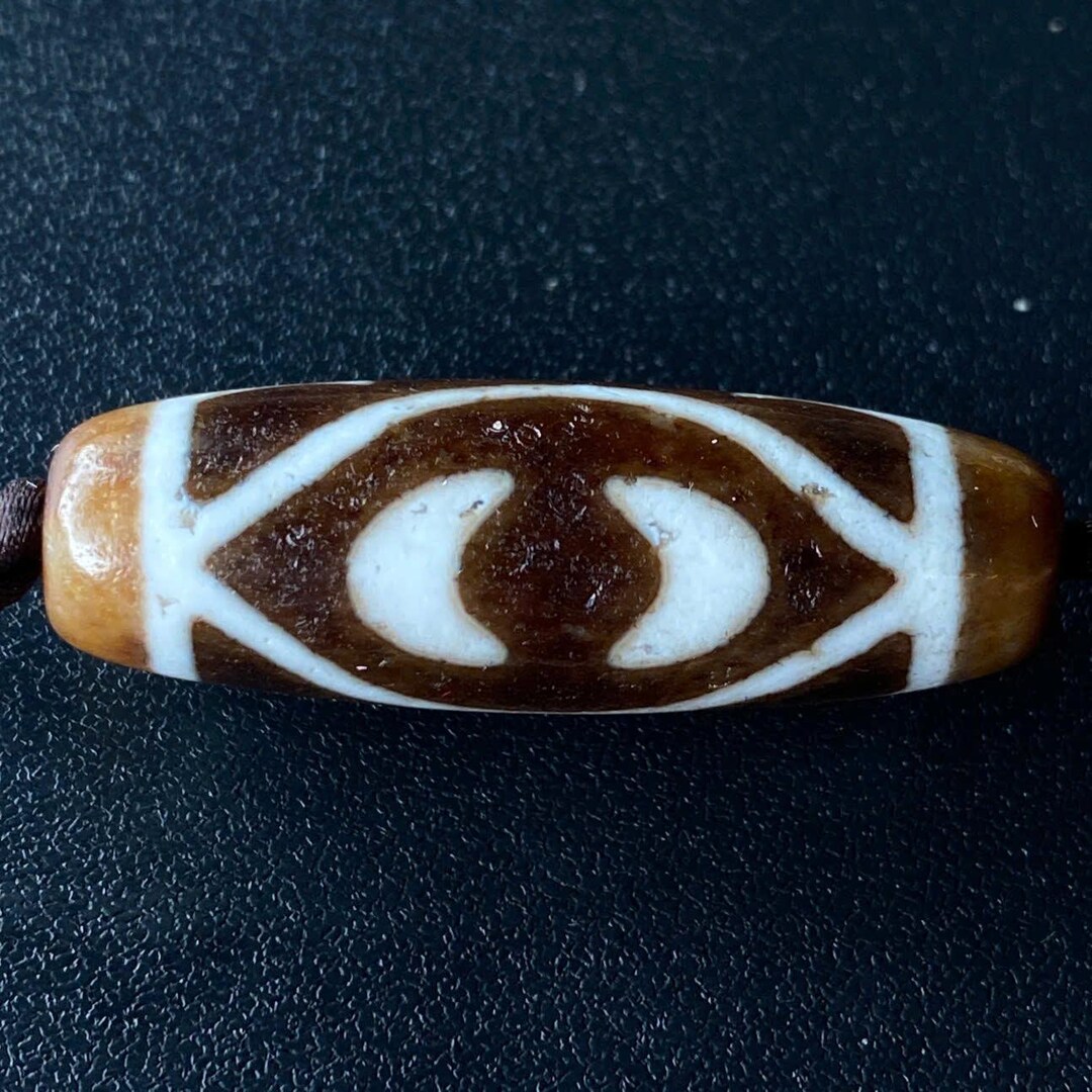 Tibet Dzi 2 Buddha Eyes, Old Dzi Stone - Etsy
