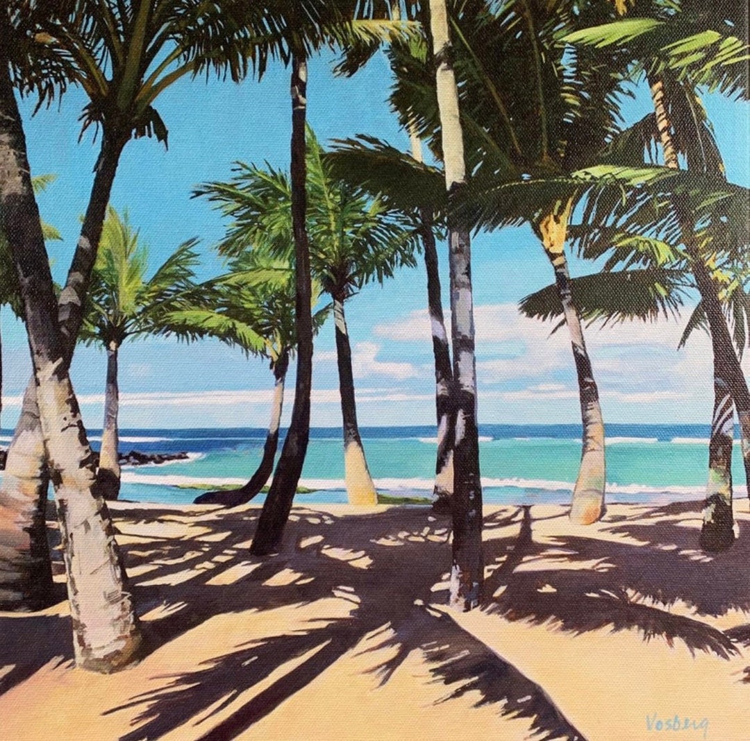 Mamas Fish House Beach Art Print - Etsy