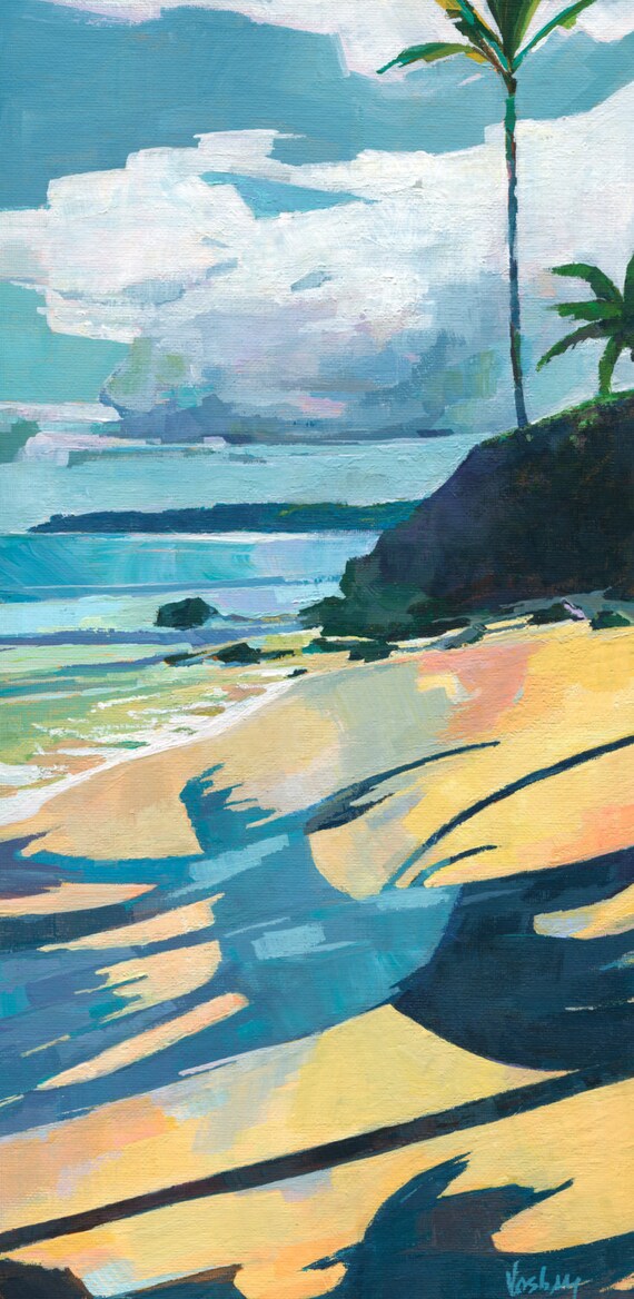 Island Contemporary Abstract Drawings Colors