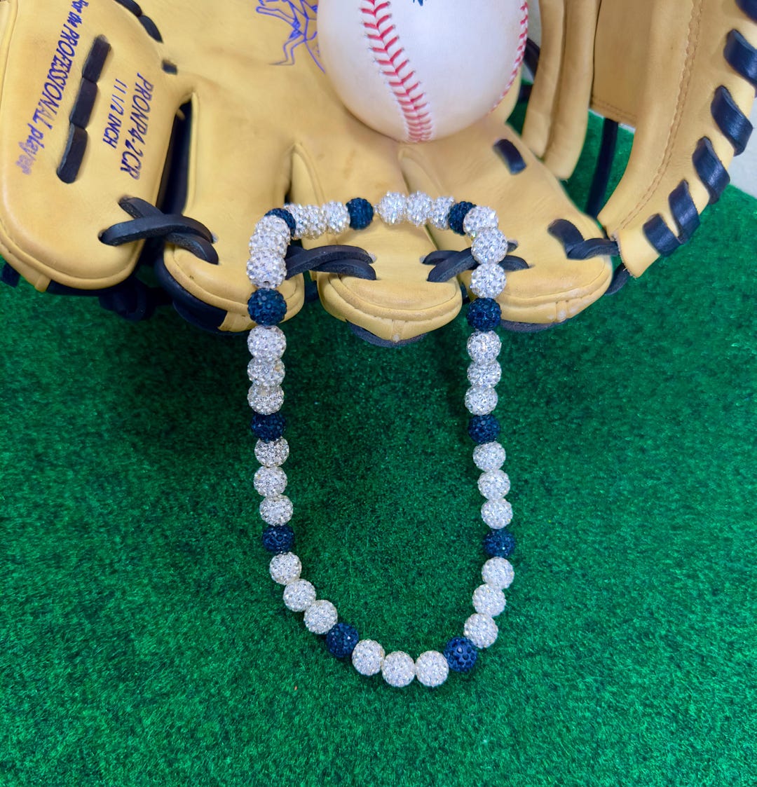 New York Yankees "pinstripers" Inspired Baseball Sports Drip Rhinestone ...