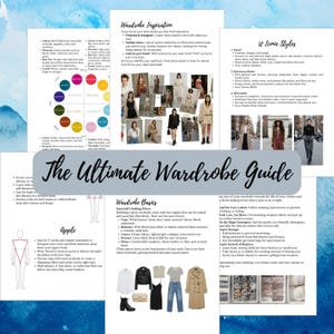 The Ultimate Wardrobe Guide, Foundations of Capsule Wardrobe, Outfit ...