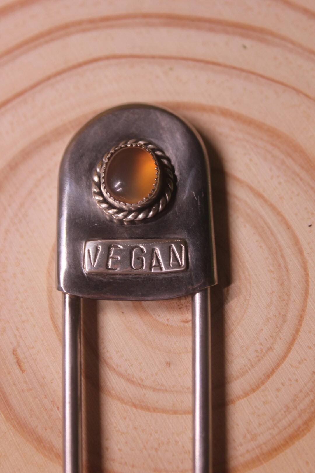 Vegan Jumbo Safety Pin - Etsy