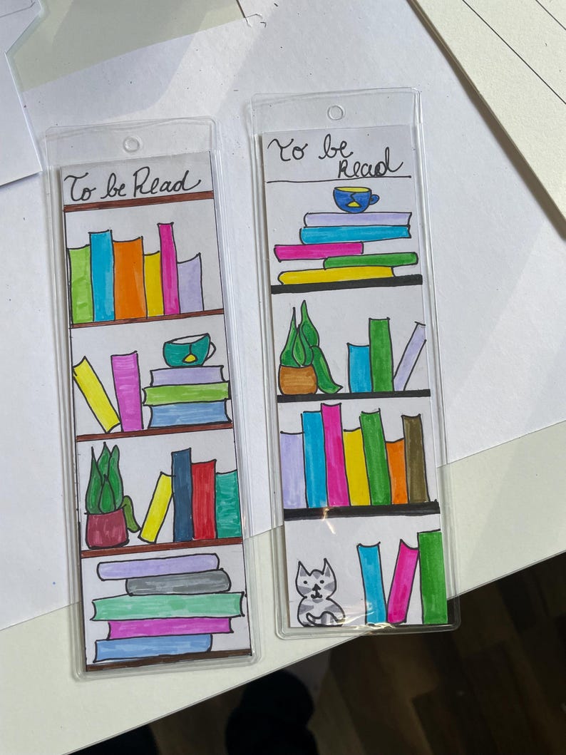 Reading Tracker Bookmark | Fill-in Bookmark for Book Lovers ...