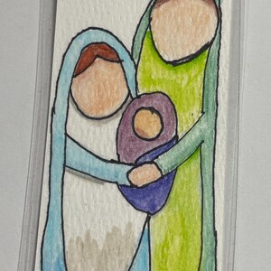 Holy Family Bookmarks: Religious Christian Gifts for Book Lovers - Etsy