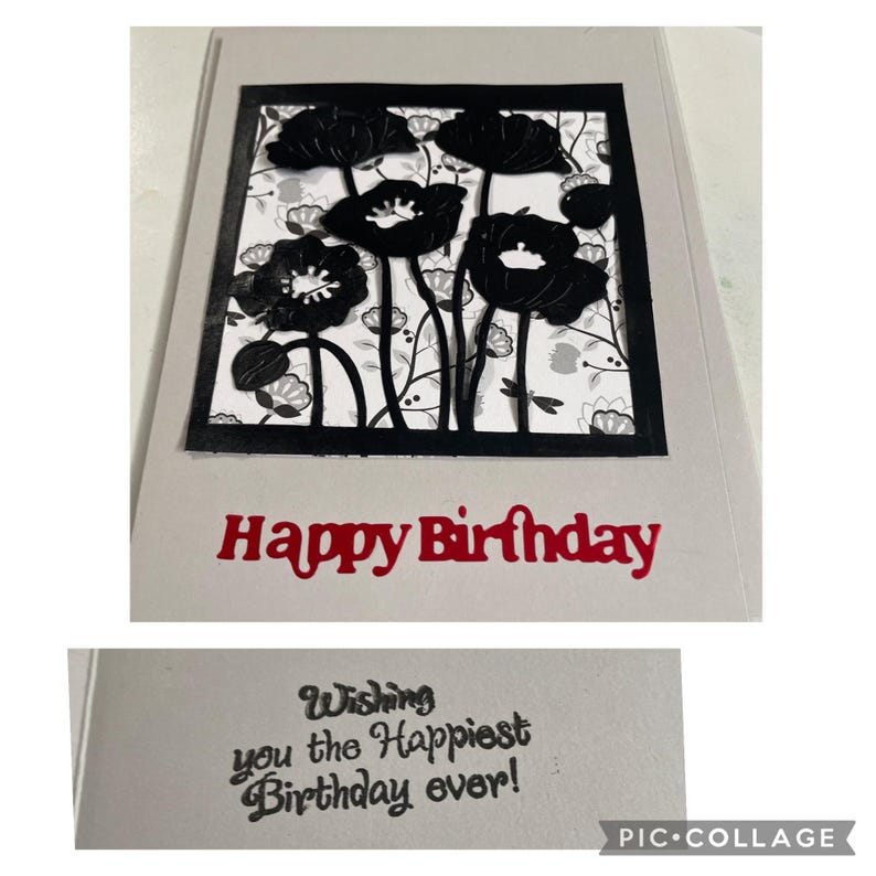 Handmade Birthday Card: Unique Paper Craft Design - Etsy