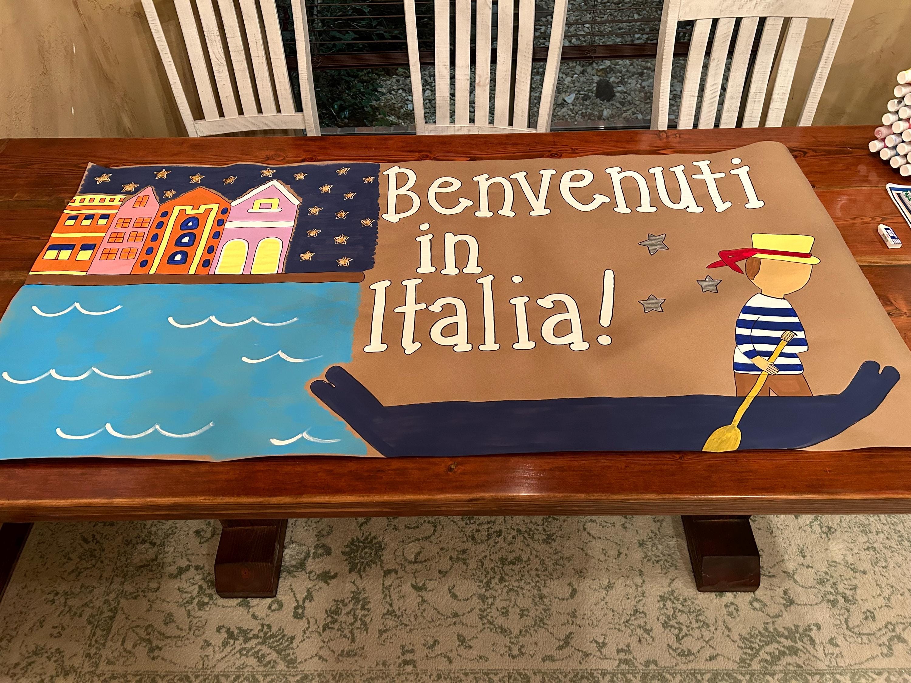 Teacher / Classroom / Bulletin Board Brown Paper Custom Painted Banners ...