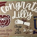 Graduation Brown Painted Paper Custom Banner - Etsy