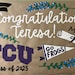 Graduation Brown Painted Paper Custom Banner - Etsy