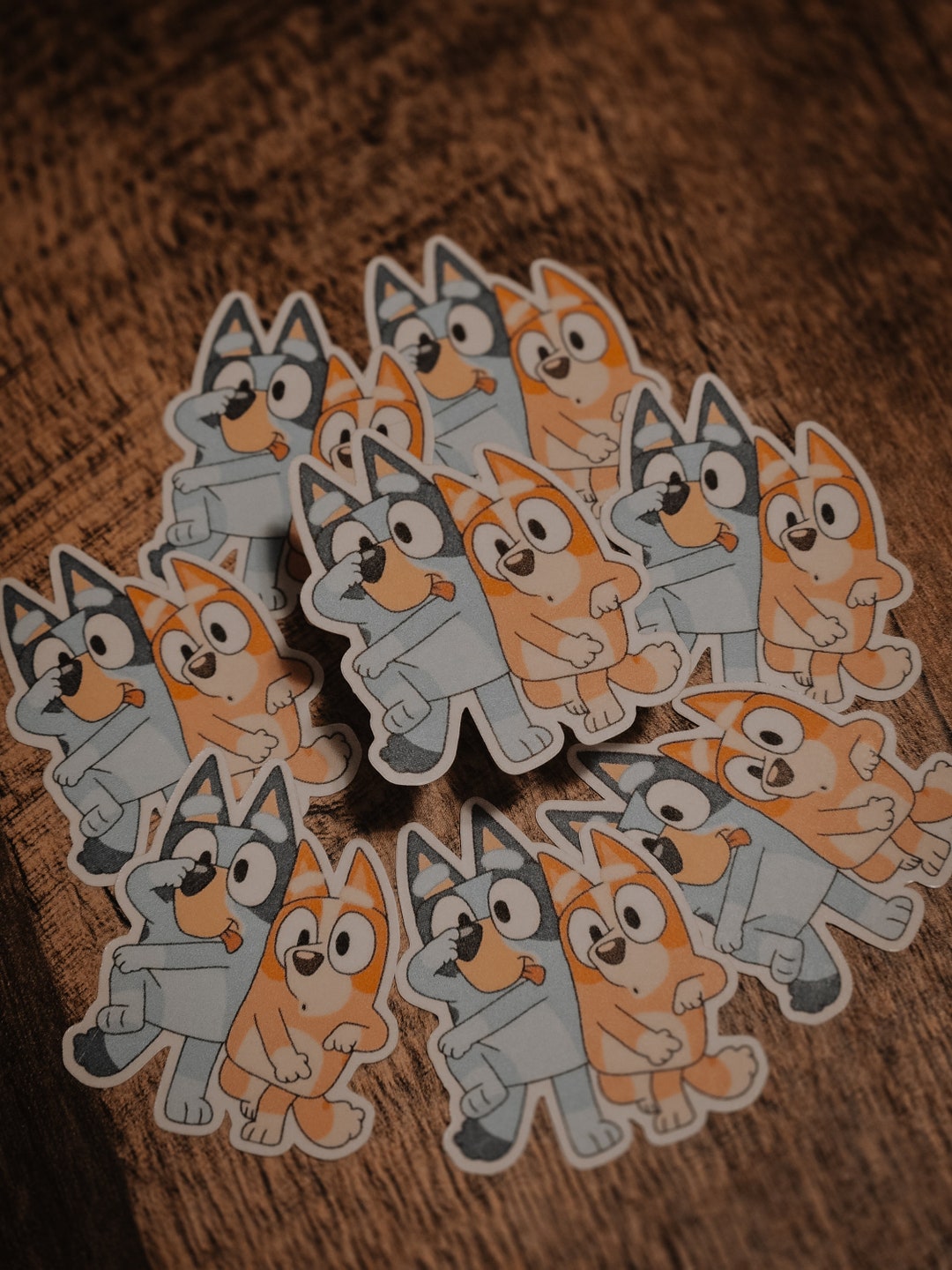 Bluey and Bingo Waterproof Sticker - Etsy