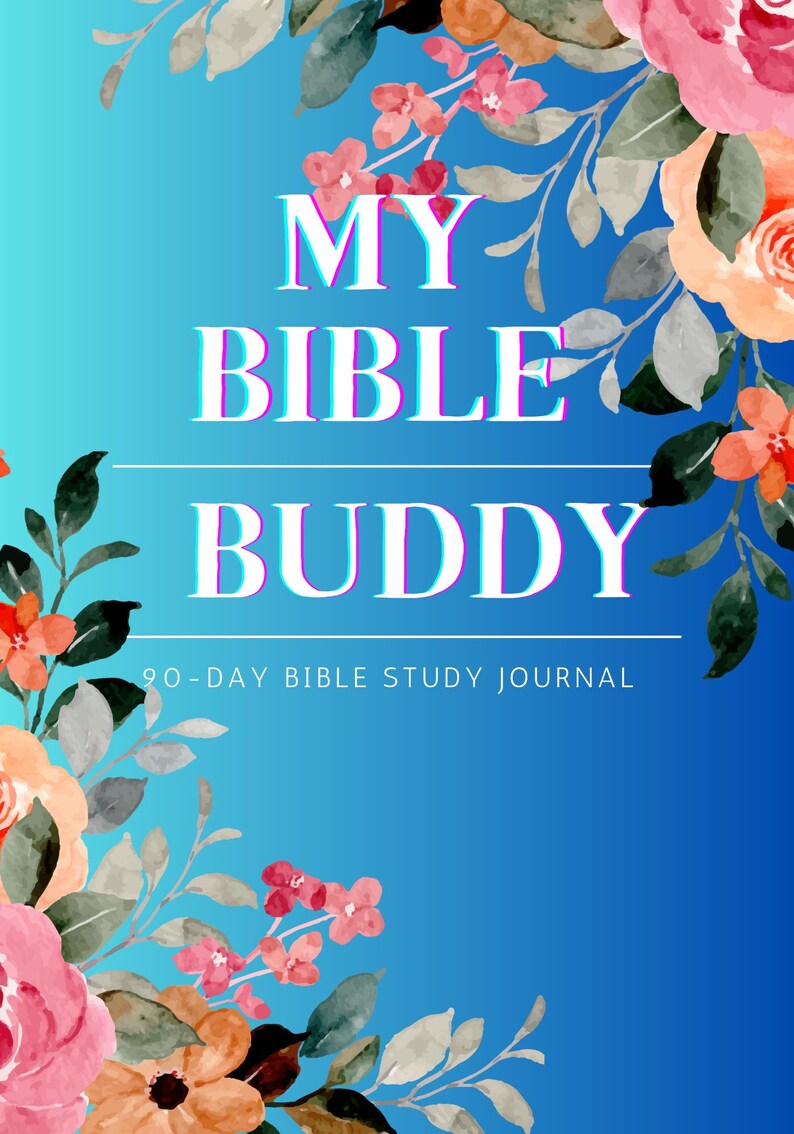 My Bible Buddy: Study Bible Journal, Instant Downloads - Etsy