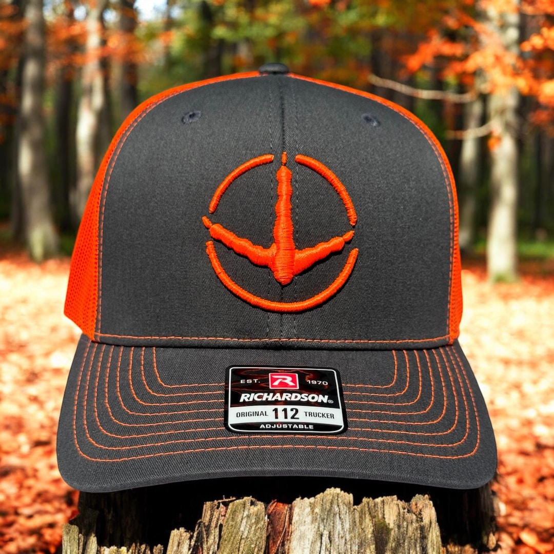 Embroidered Turkey Foot Trucker Hat: Richardson 112 Hunting Cap - Etsy