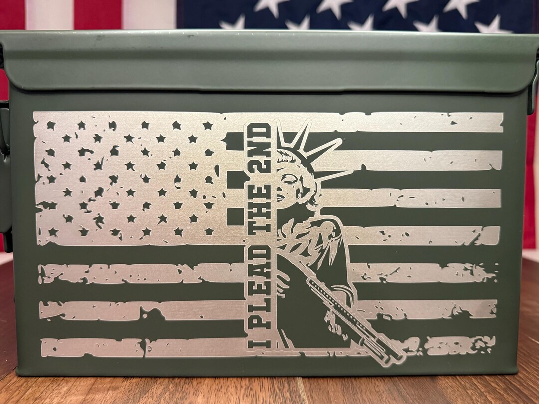 Ammo Box, Engraved Ammo Can, Personalized Gift for Him, Patriotic Gift ...