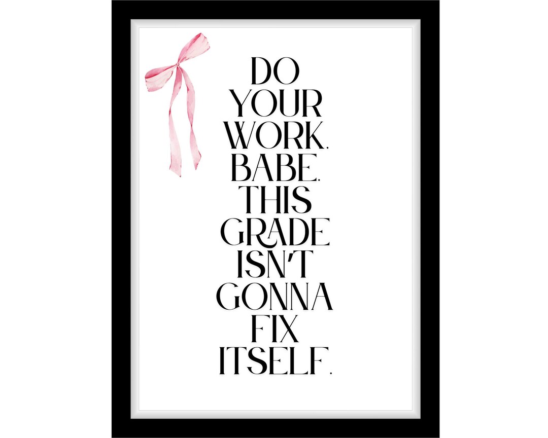 Trendy Gen Z Classroom Poster | Cute Aesthetic Class Poster | Inspiring ...