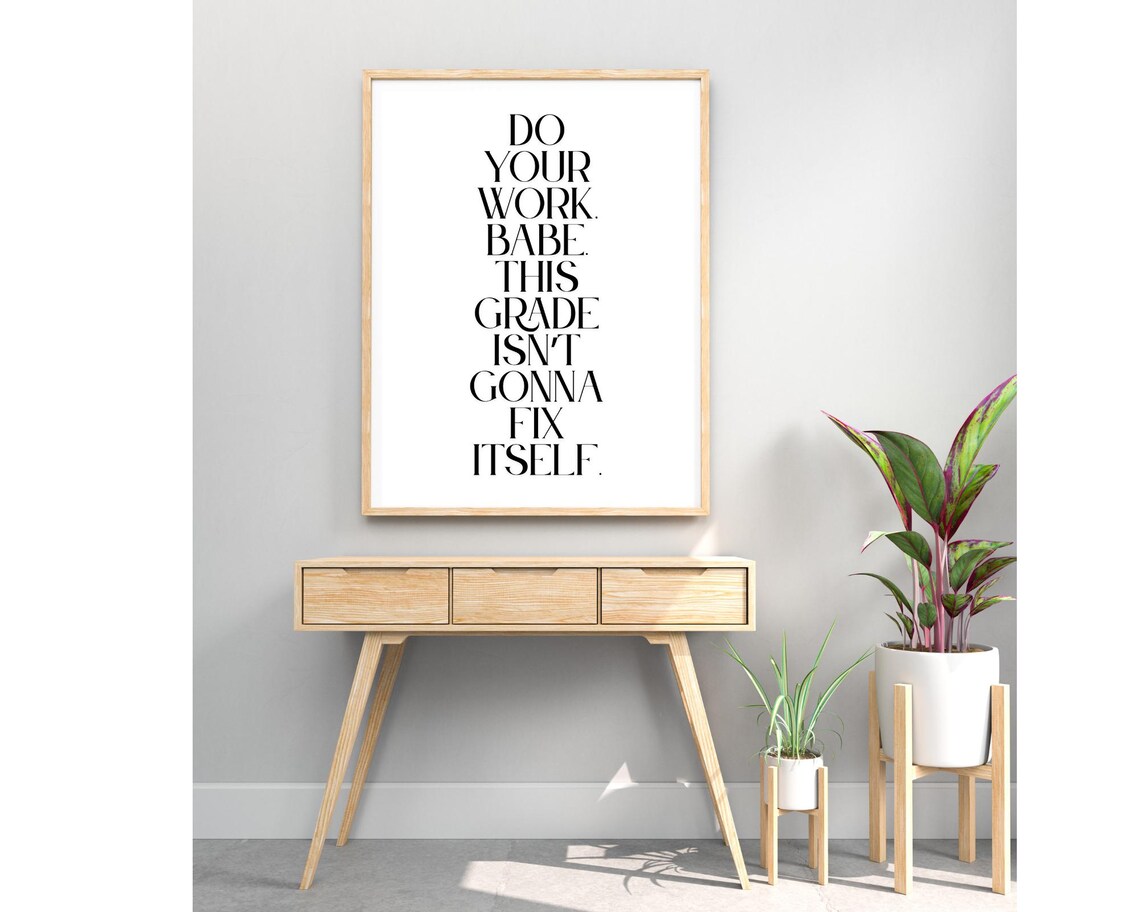 Funny Classroom Poster, Funny Gen Z Classroom Signs, Classroom Sign ...