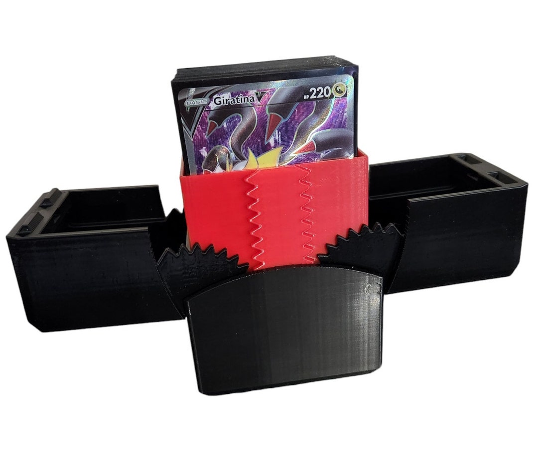 Geared Deck Box With Magnetic Latch and Deck Raises When Opened for MTG ...