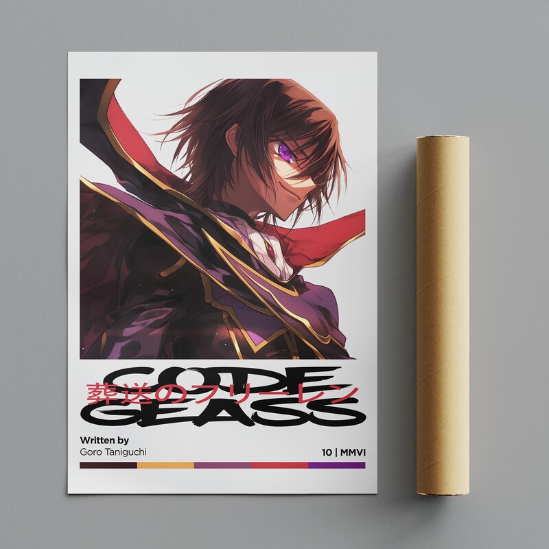 Anime poster - Etsy México