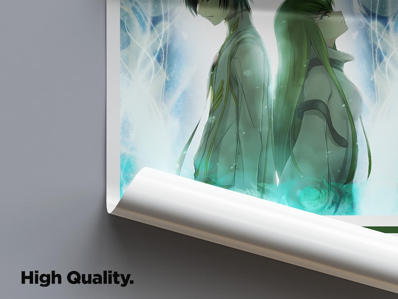 Code Geass Poster, Minimalist Poster, Anime Poster, Wall Art, Wall ...