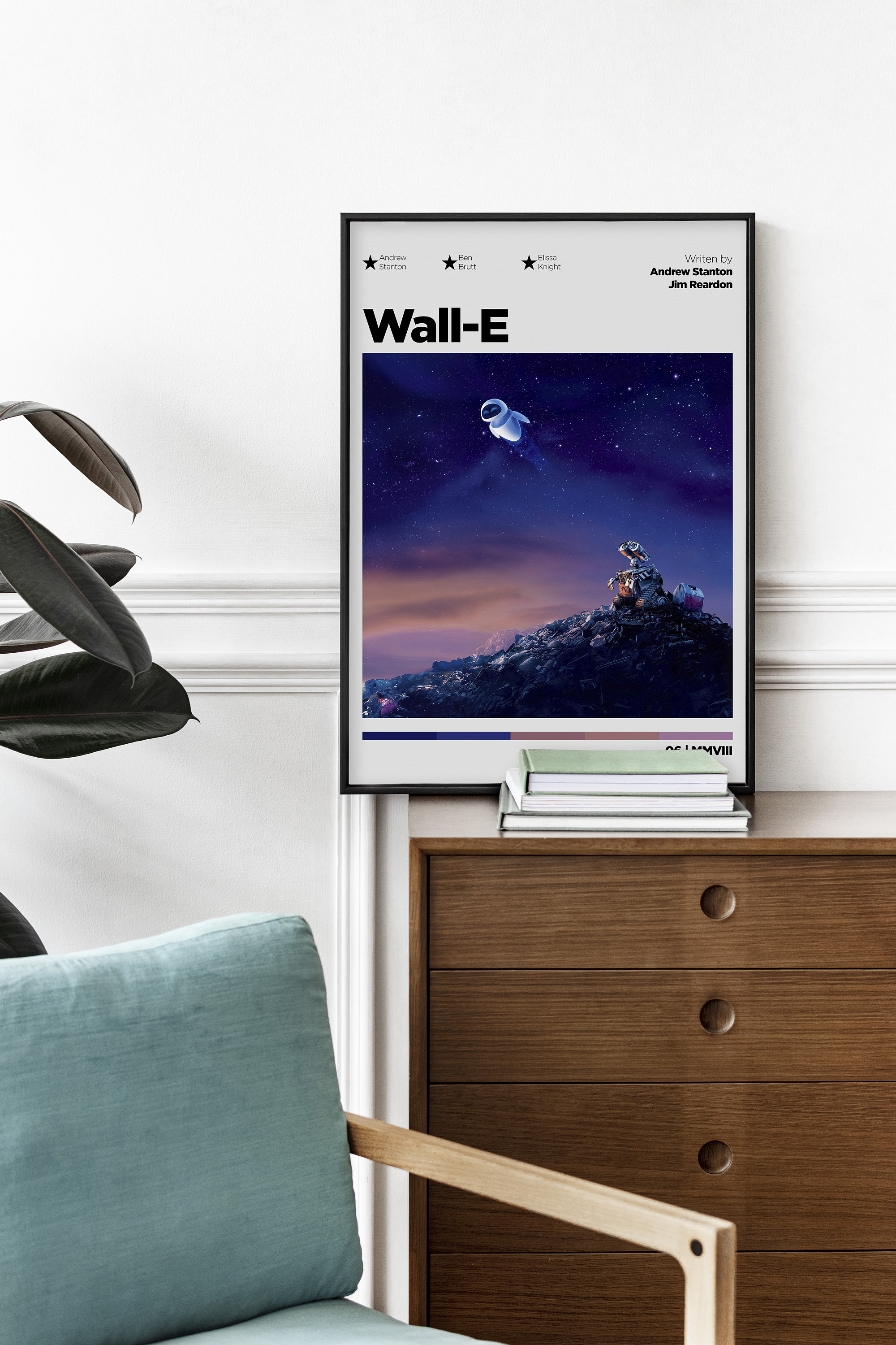 Wall-e Poster, Minimalist Poster, Anime Poster, Wall Art, Wall Decor ...