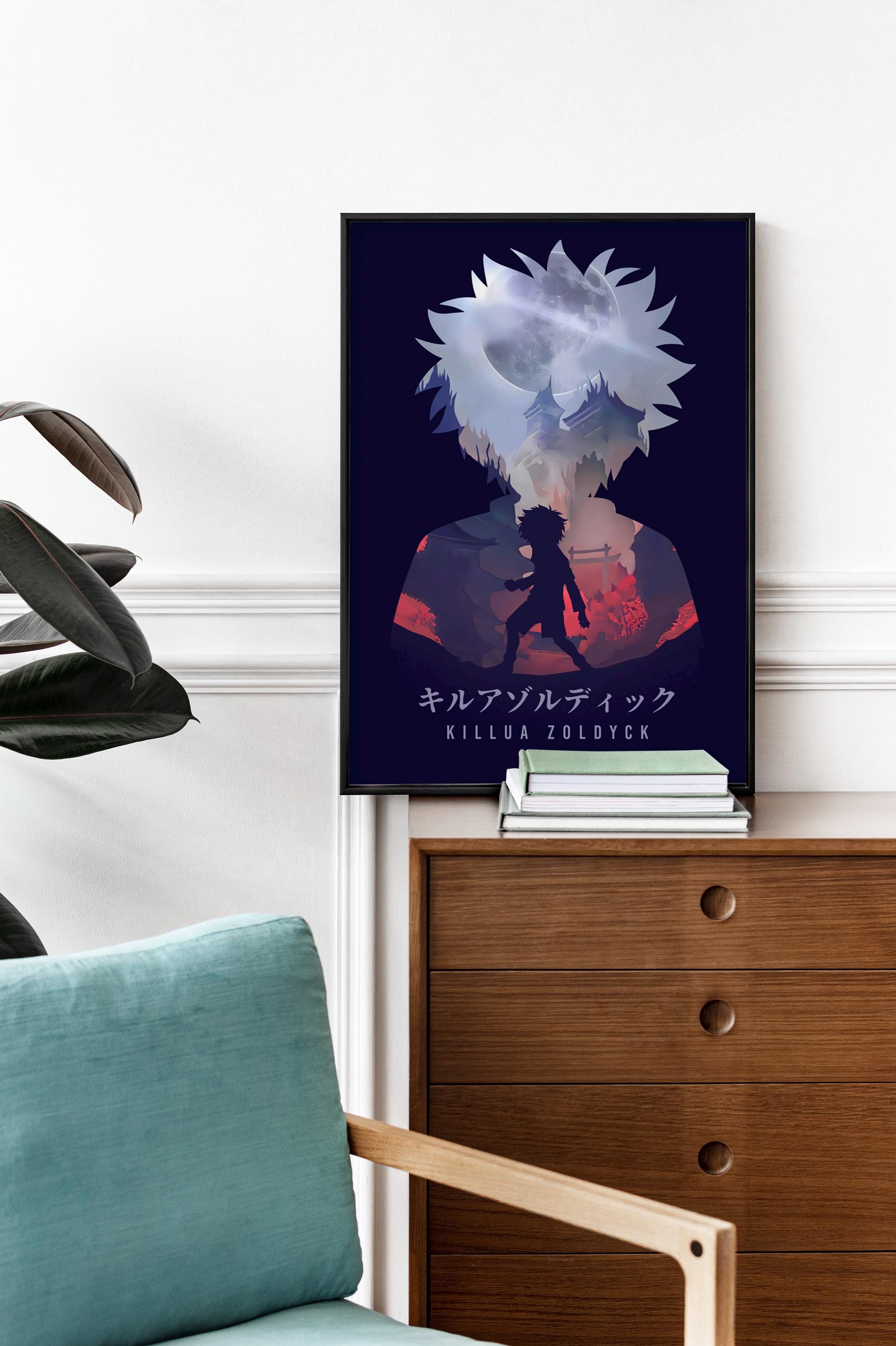 Killua Zoldyck Poster, Hunter X Hunter Poster, Minimalist Poster, Anime ...