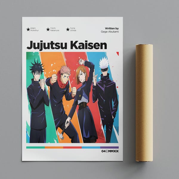 Jujutsu Kaisen Gojo Poster - Etsy