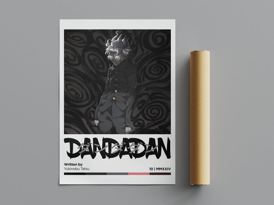 Dandadan Poster, Minimalist Poster, Anime Poster, Wall Art, Wall Decor ...