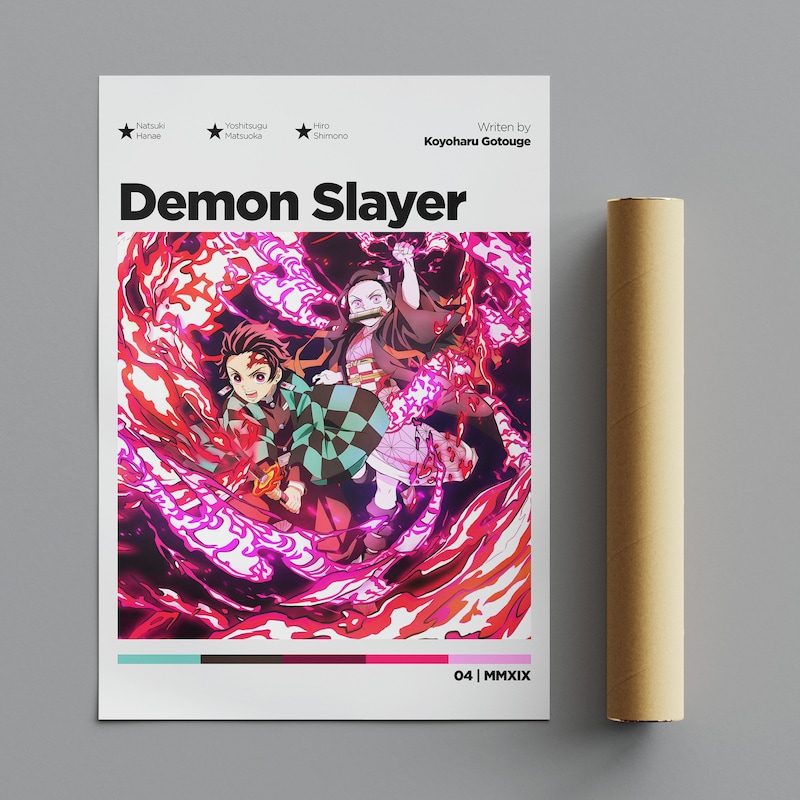 Demon Slayer Posters - Etsy