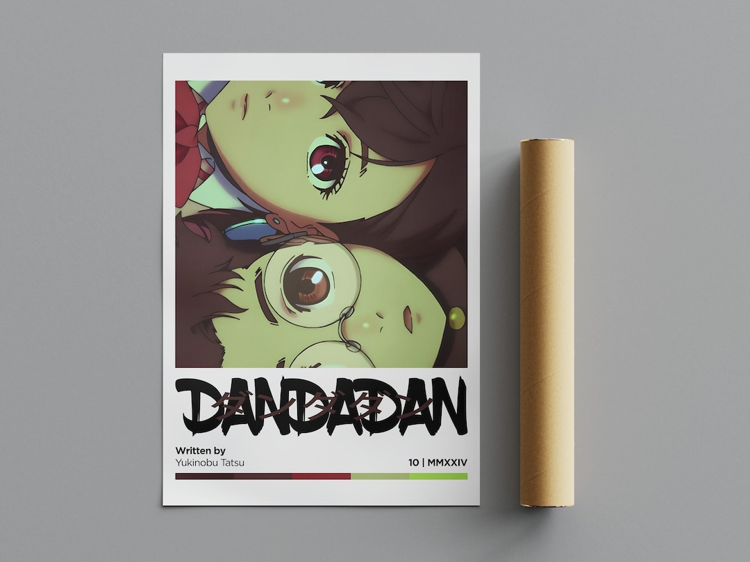 Dandadan Poster, Minimalist Poster, Anime Poster, Wall Art, Wall Decor ...