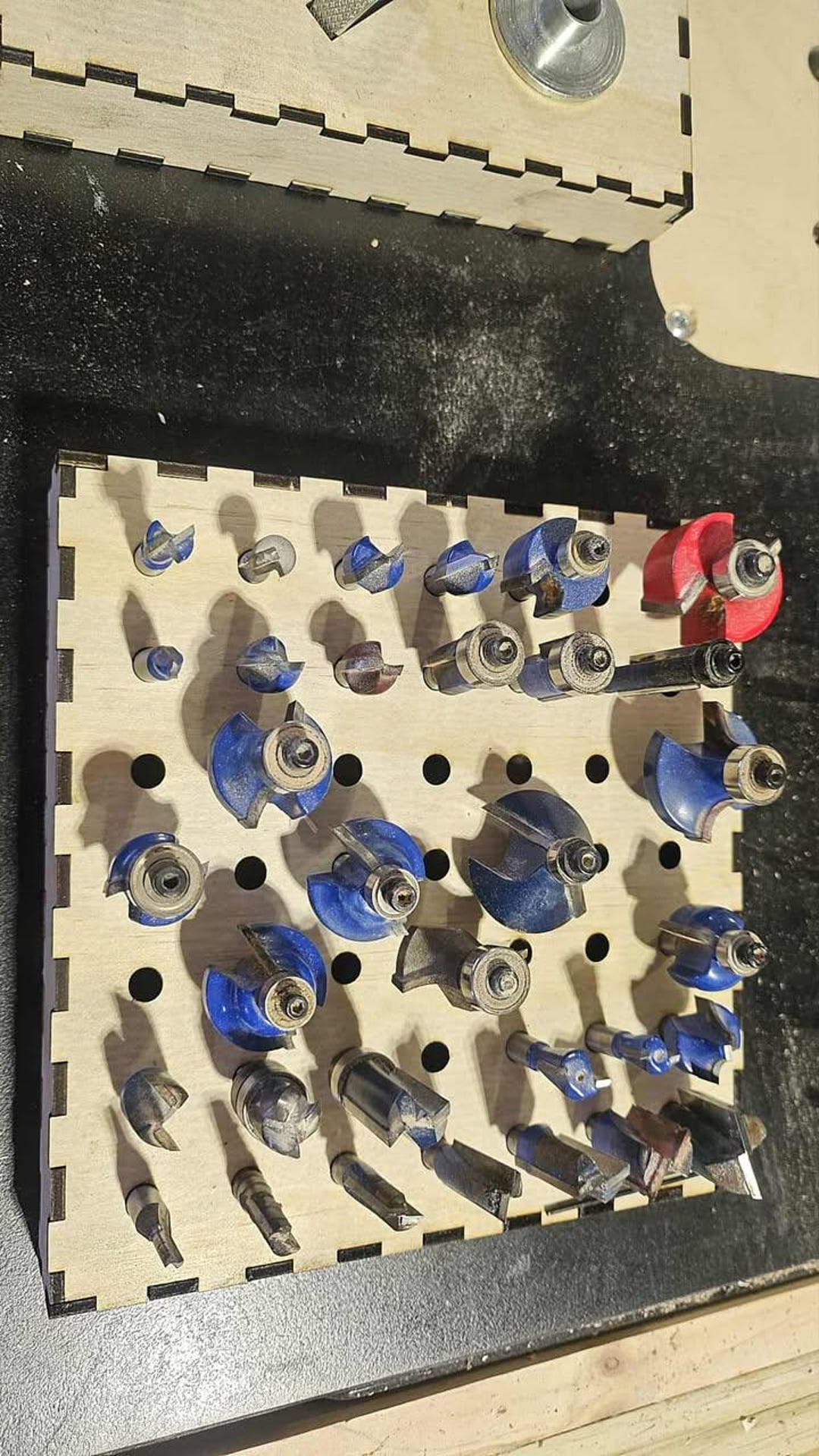 Router Bit Storage Rack - Etsy