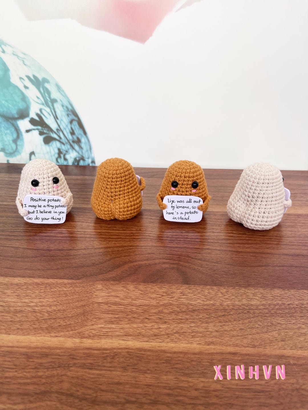 Big Butt Positive Potato, Crochet Potato Emotional Support Gift ...