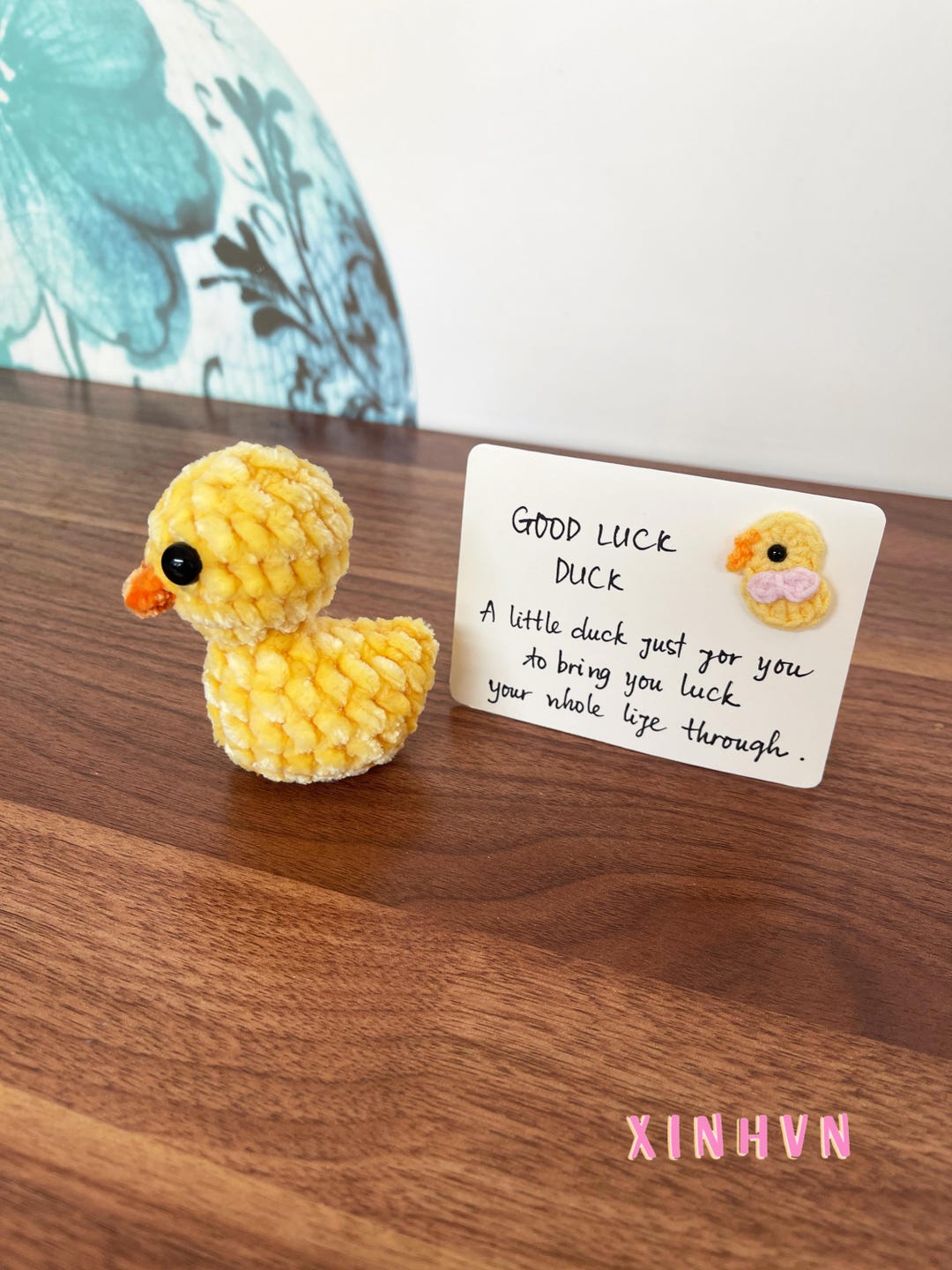 Baby Duck Plushie, Pocket Duck, Good Luck Duck, Emotional Support Duck ...
