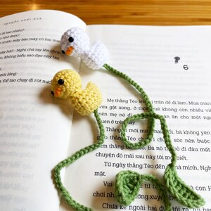 Cute Crochet Baby Duck Bookmark, Lovely Gift for Teacher, Gift for Book ...