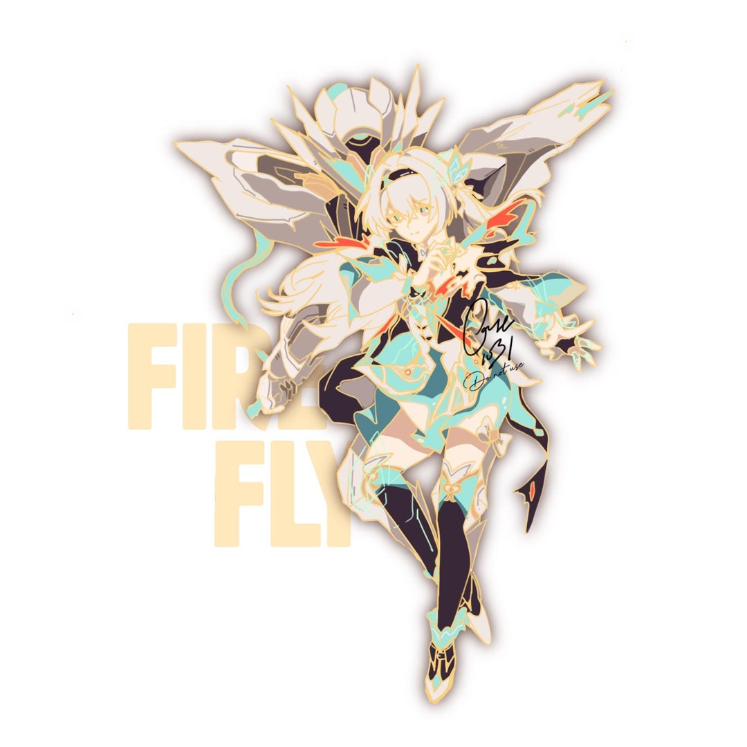 Firefly Honkai Star Rail Penacony Enamel Pin Badge HSR Pin || 3" Honkai ...