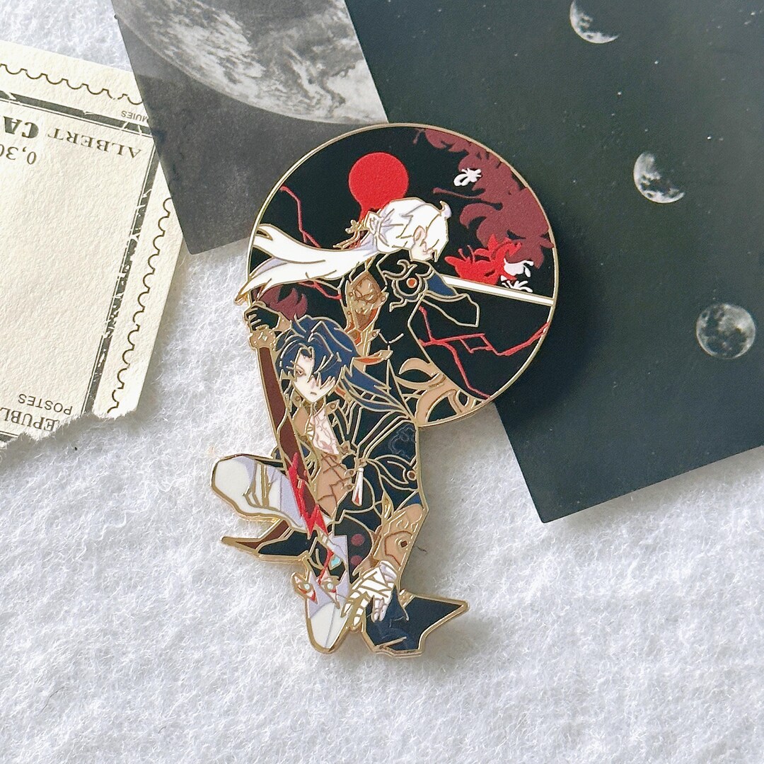 Blade Honkai Star Rail Penacony Enamel Pin Badge HSR Pin || 3" Honkai ...