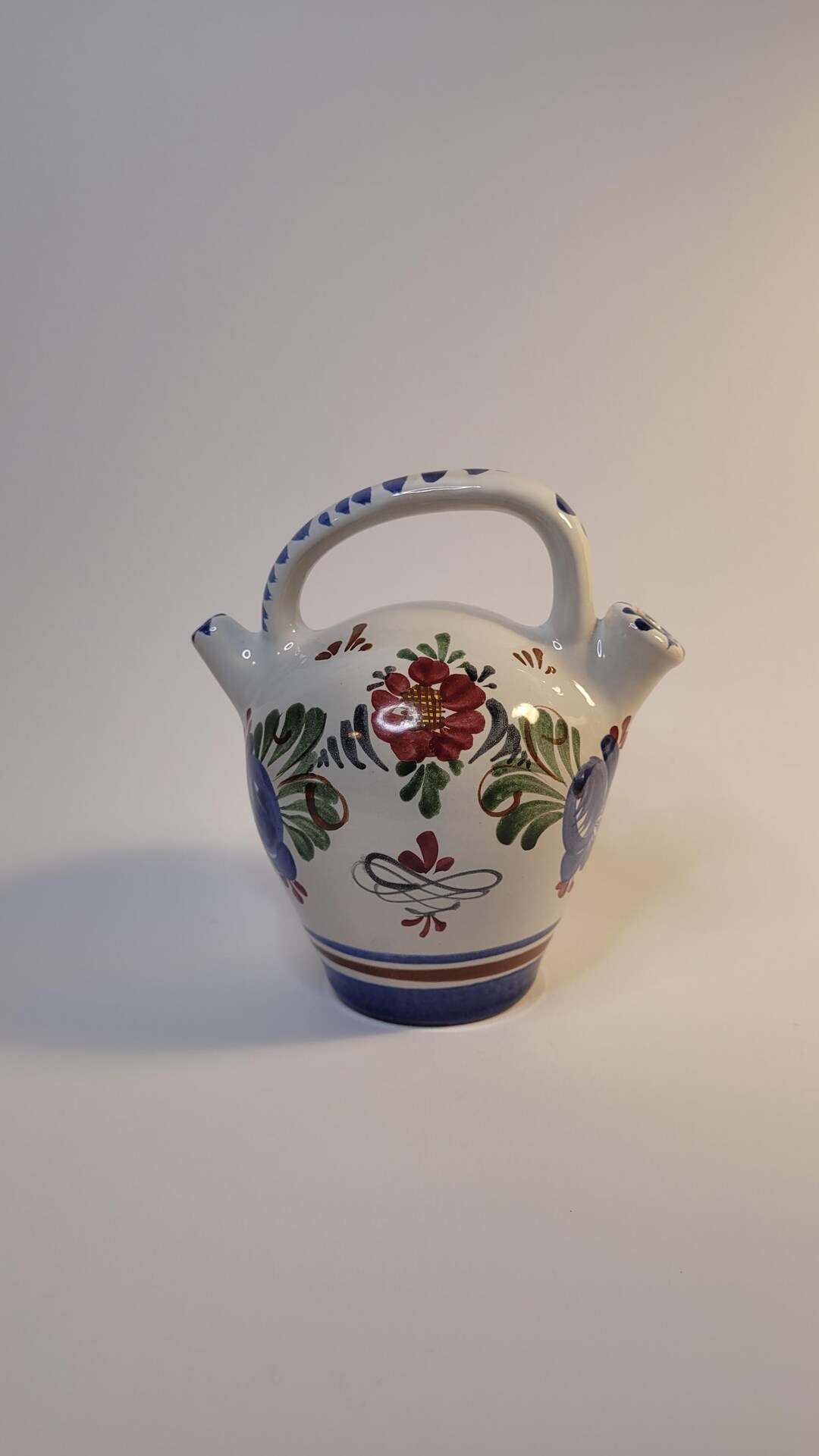 This is a Unique Handmade Water Jug, Ceramic Watering Can.vintage From ...